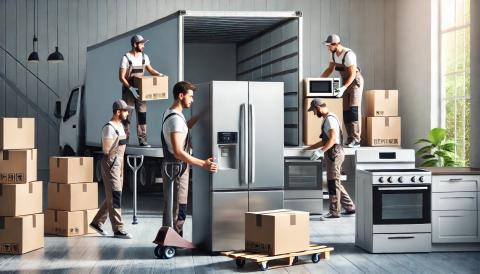 How to Move Big and Heavy Kitchen Appliances | Affordable Moving & Storage